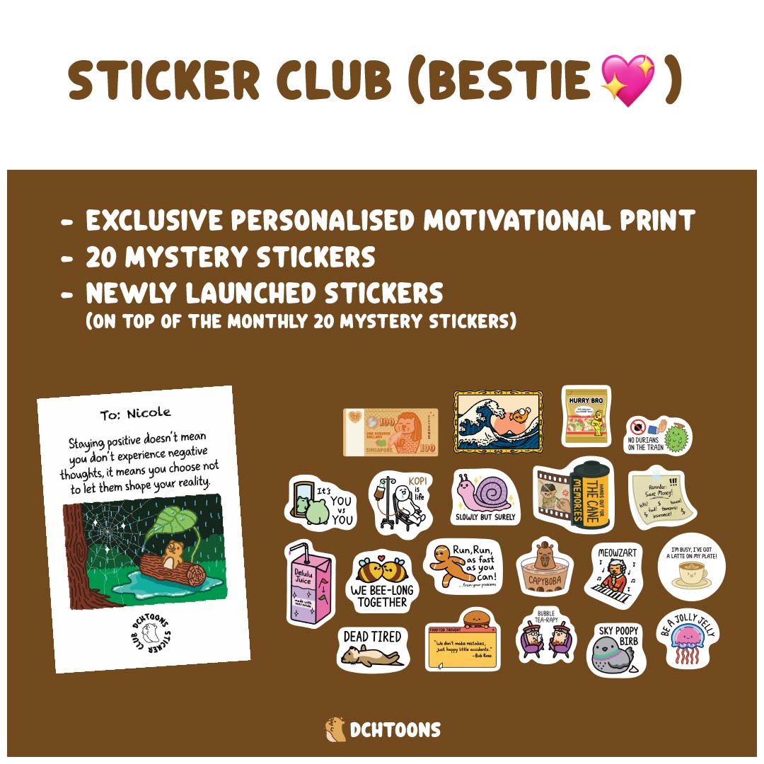 Sticker Bestie 💖 – DCHTOONS